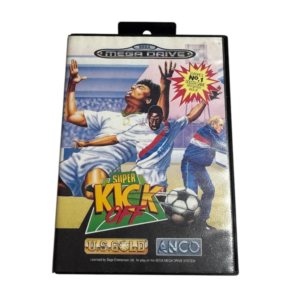 Pre-owned Super Kick Off Mega Drive Game - Own4Less